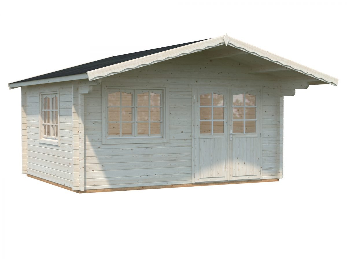 Helena (15.1 sqm) heavy duty garden log cabin - GardenLife Log Cabins